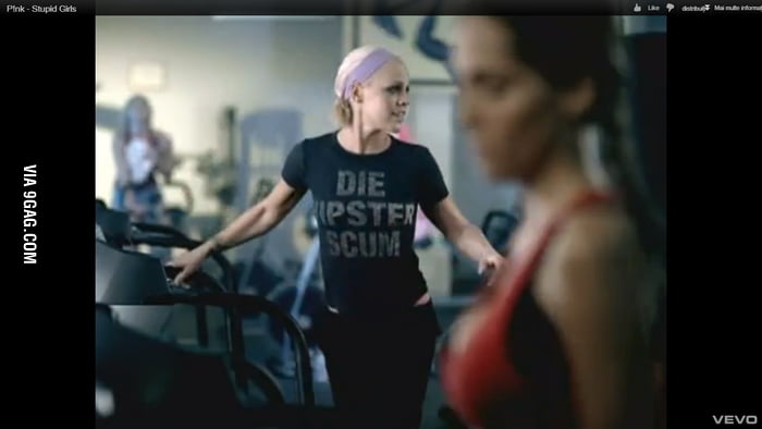 Pink:Die hipster scum - 9GAG