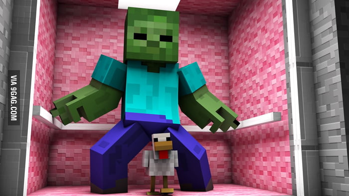 Opa minecraft style! - 9GAG