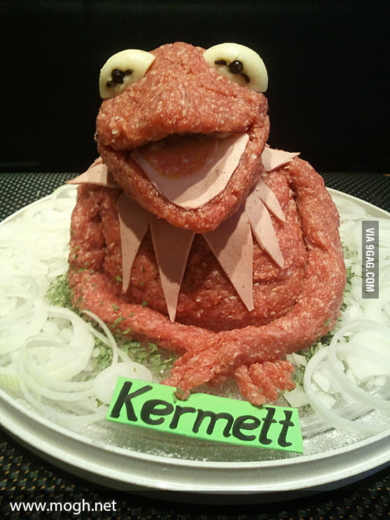 Kermett – minced meat kermit - 9GAG