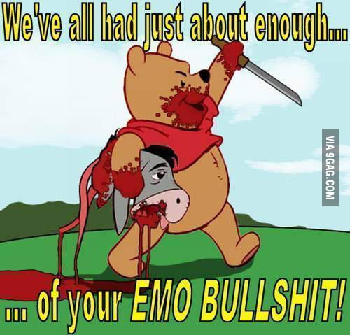 Poor Eeyore - 9GAG