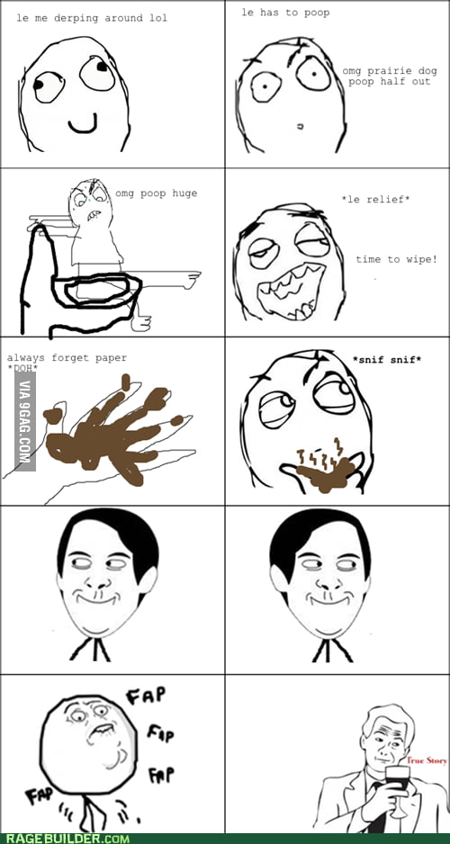 Le poopy hands - 9GAG