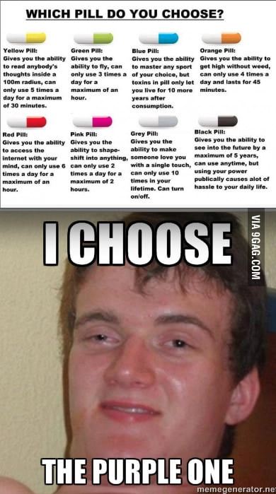 The purple one - 9GAG
