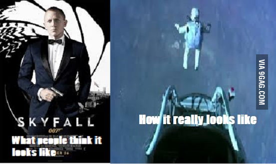 Skyfall reality vs movie - 9GAG