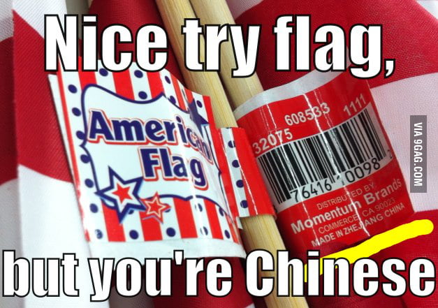 Bad Luck Stars 'n Stripes - 9GAG