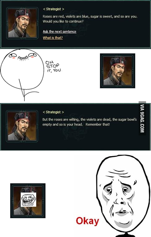 Ask the Next Sentence! - 9GAG