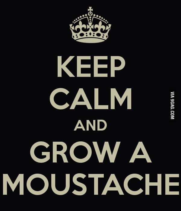 Movember is coming up! - 9GAG
