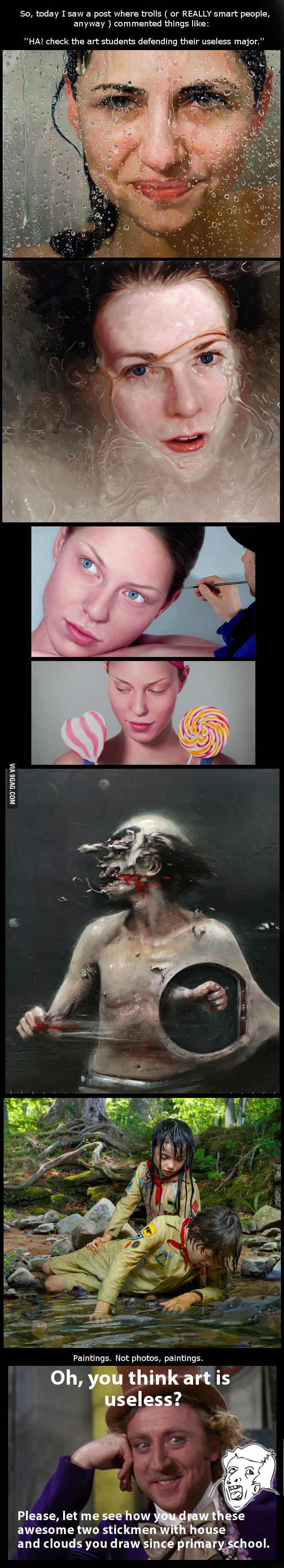 Awesome art is awesome. - 9GAG