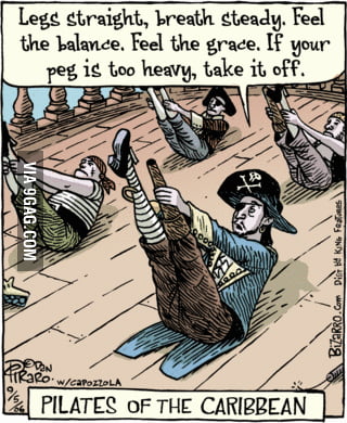Pilates of the Caribbean - 9GAG