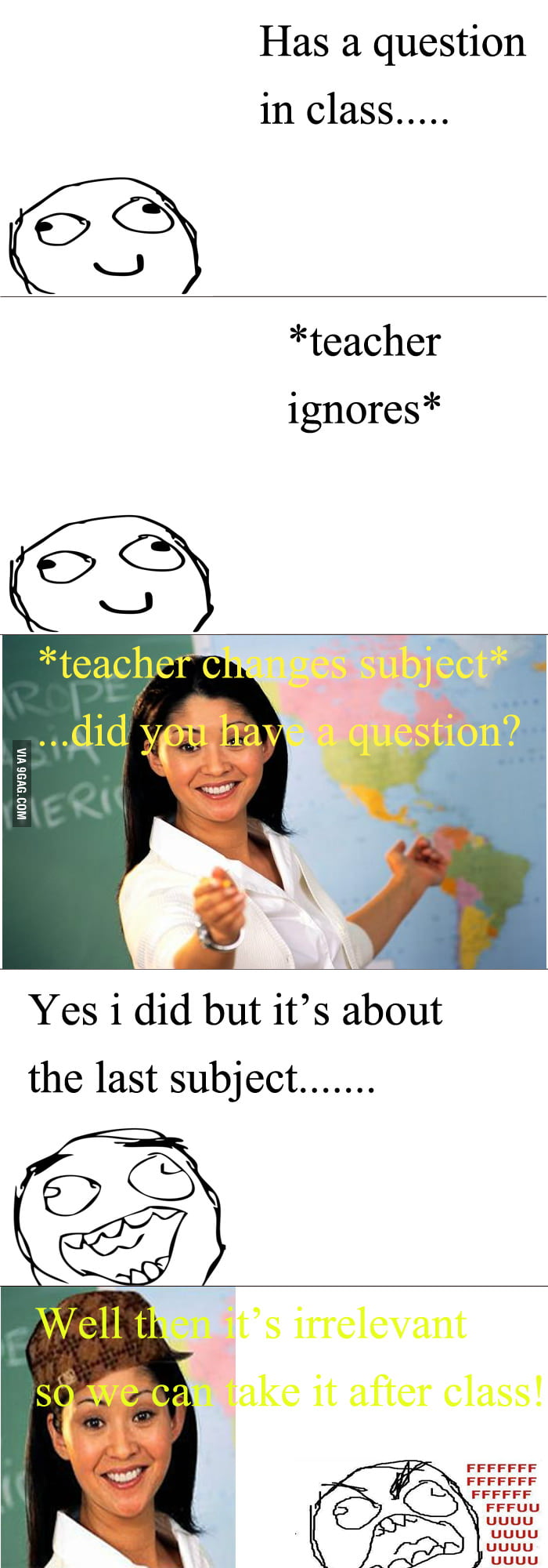Troll teacher is troll! - 9GAG