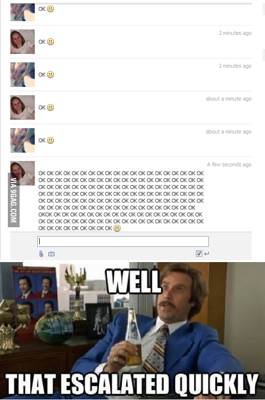 Well...OK - 9GAG