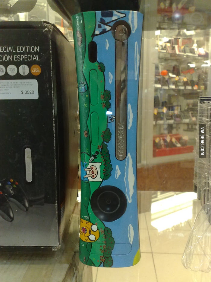Just an adventure-time xbox cover - 9GAG