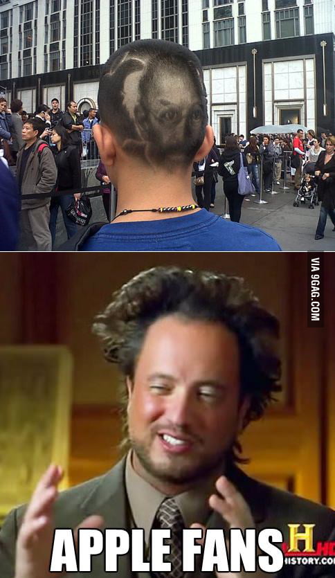 Apple fans.. - 9GAG