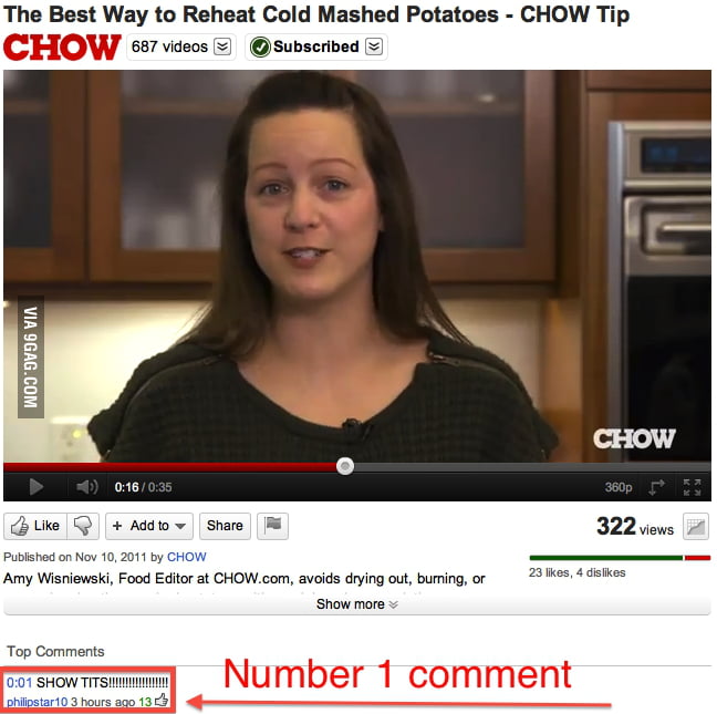 Oh, those comments. - 9GAG