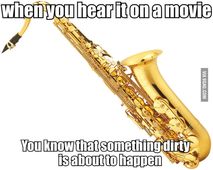 Saxophone And Low Filming Quality 9gag