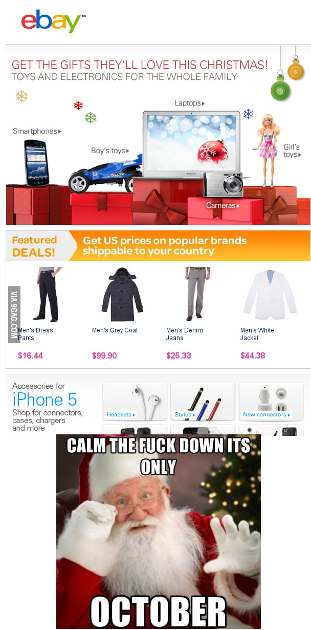 So I got an email from eBay - 9GAG