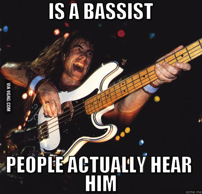 Bassists meme - 9GAG
