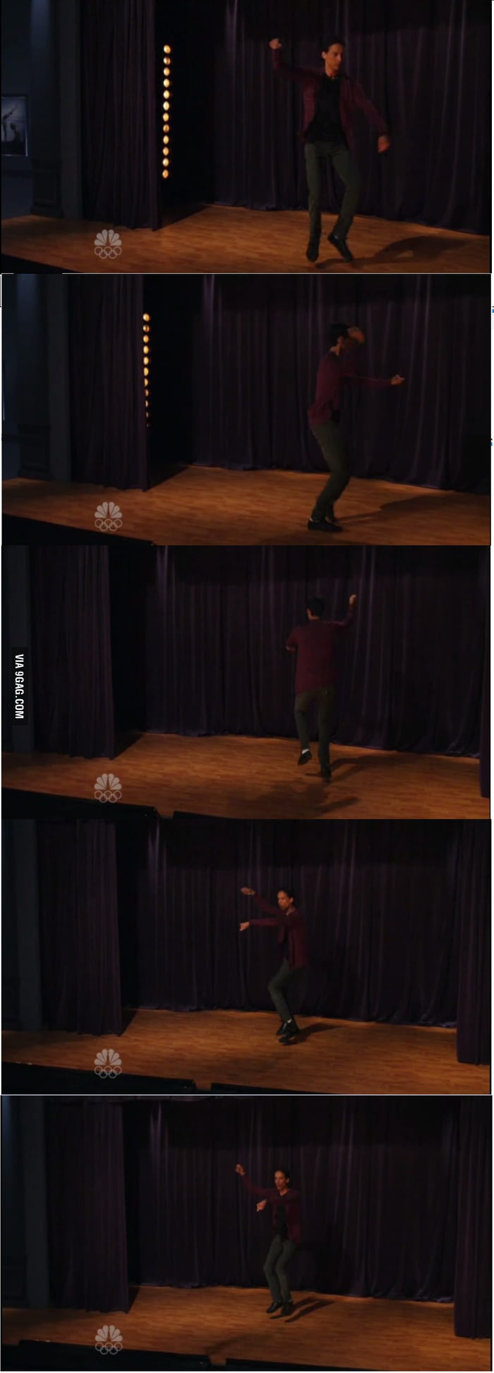Abed dancing the Gangnam Style... in 2010 - 9GAG