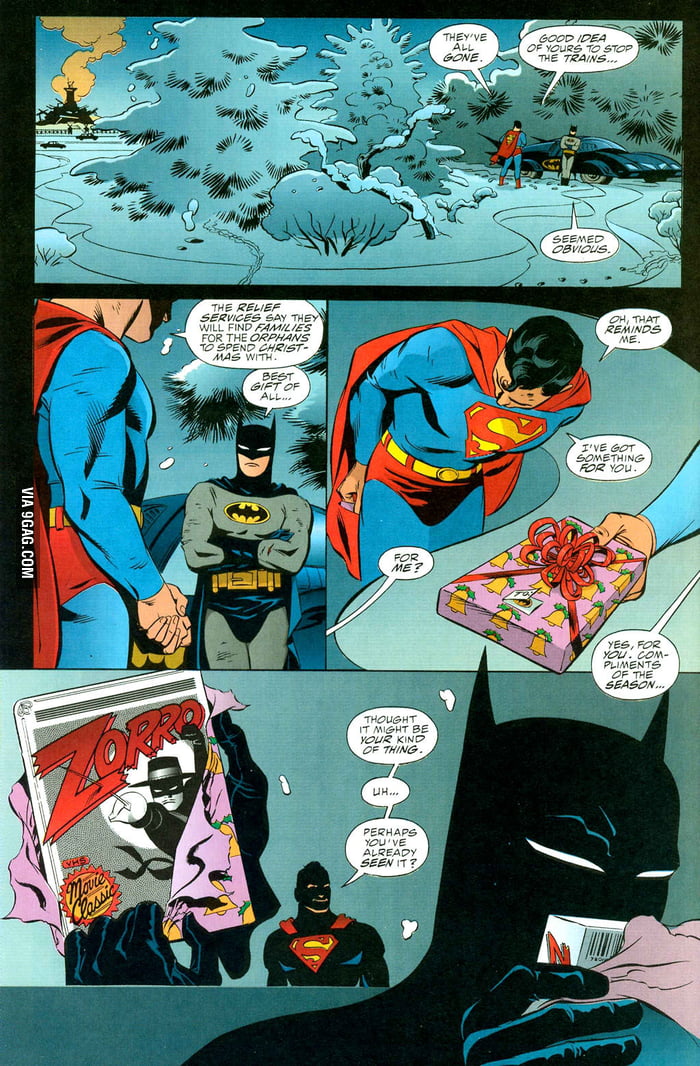 Superman batman troll - 9GAG