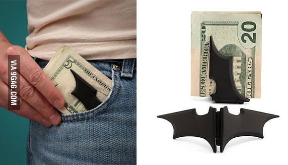 Batman money clip - 9GAG