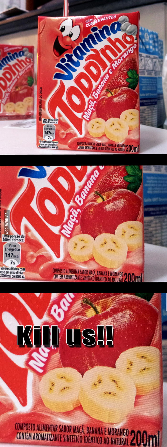 Sad bananas are sad! - 9GAG