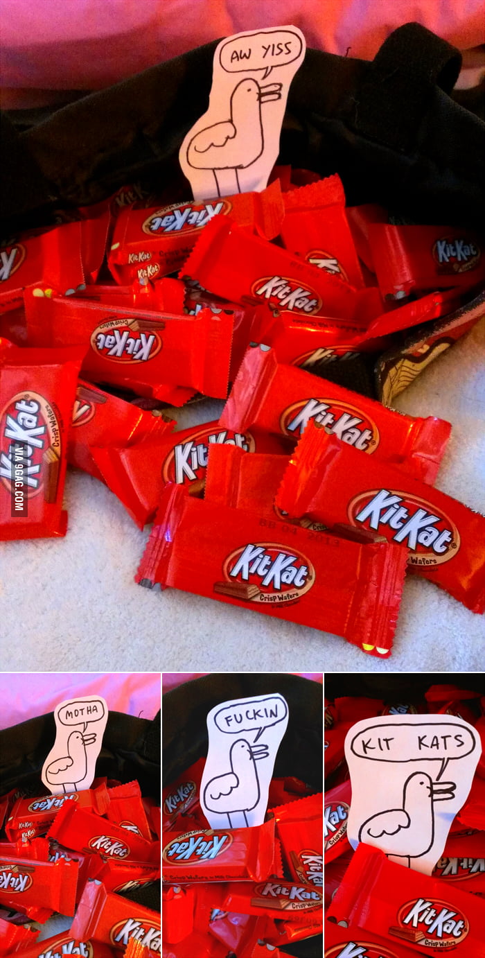 Who doesn't love Kit Kat?! - 9GAG