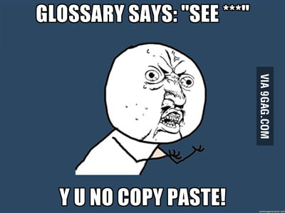 Y U NO COPY / PASTE! - 9GAG