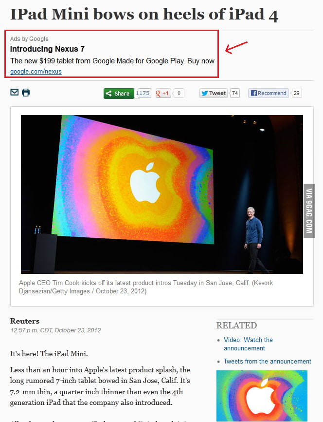 Scumbag Google or "Well Played" Google - 9GAG