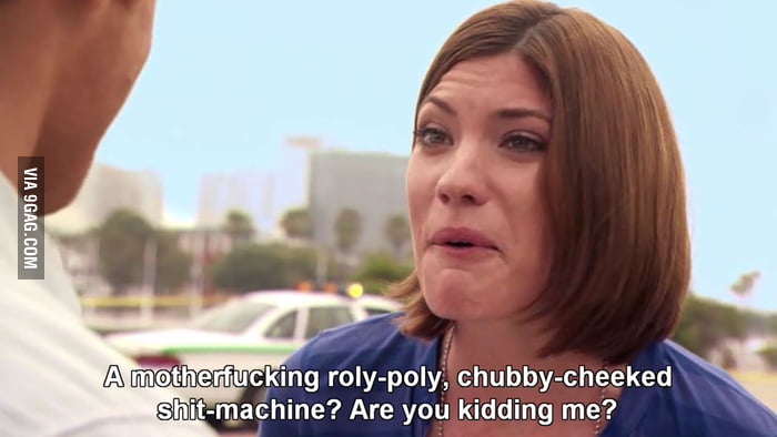 A baby ? Deb from Dexter about babies - 9GAG