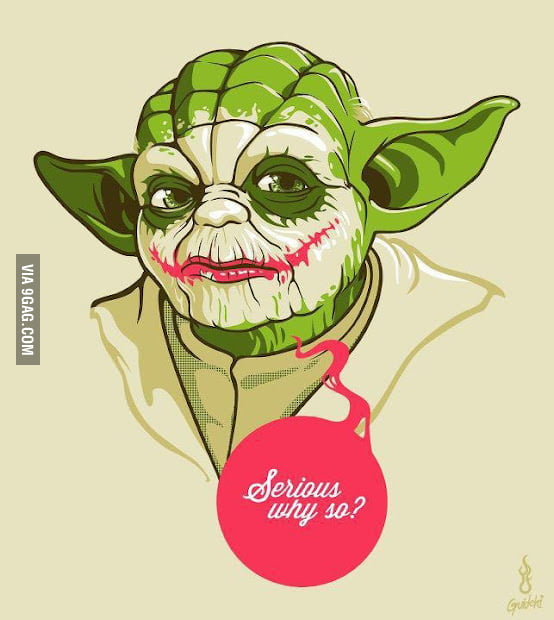 Serious yoda - 9GAG