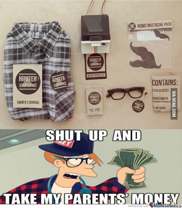 Hipster Starter Kit - 9GAG