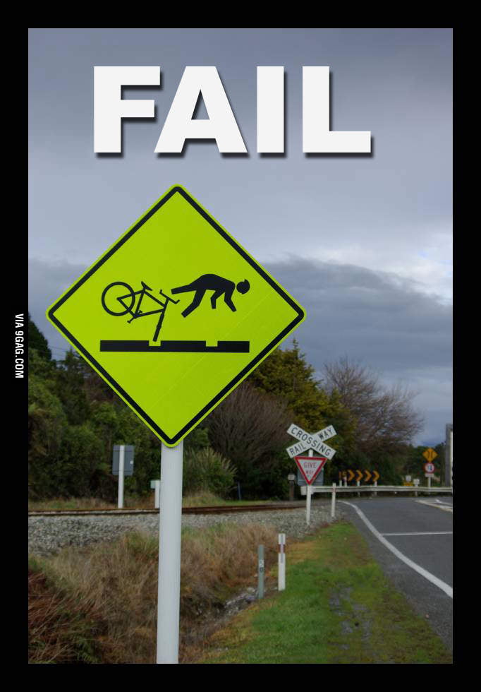 Fail sign - 9GAG