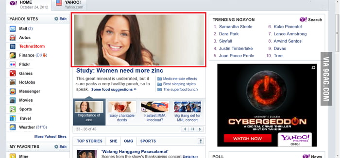 Good Girl Gina at Yahoo PH - 9GAG