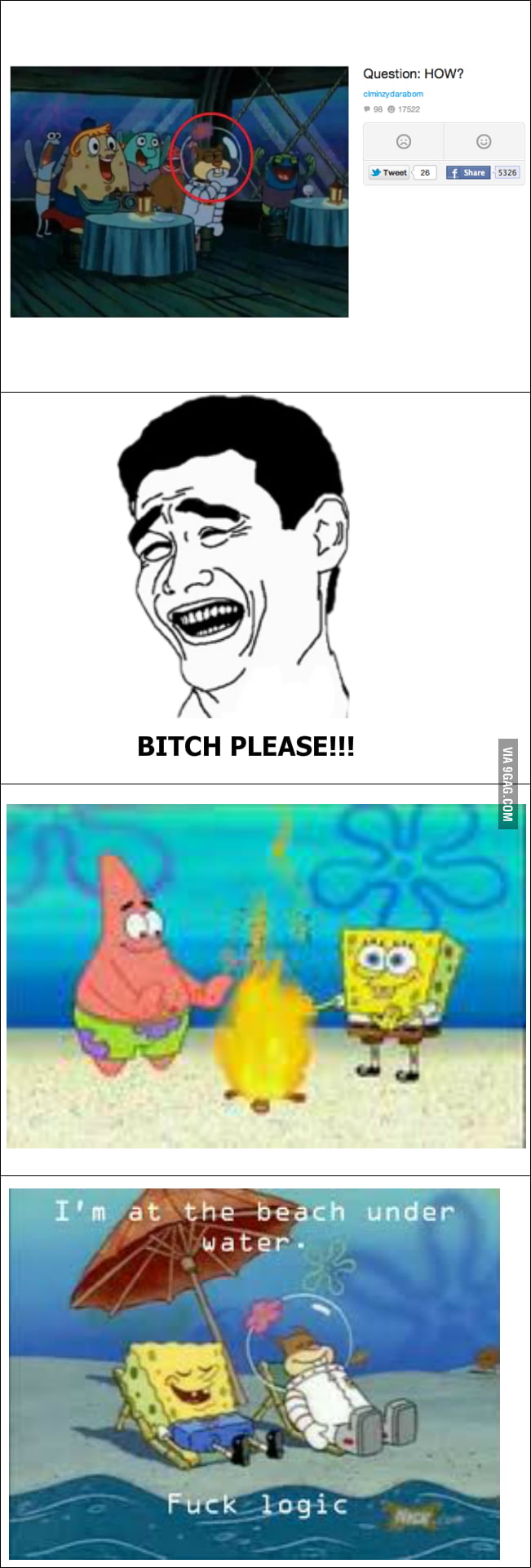 Spongebob Logic - 9GAG