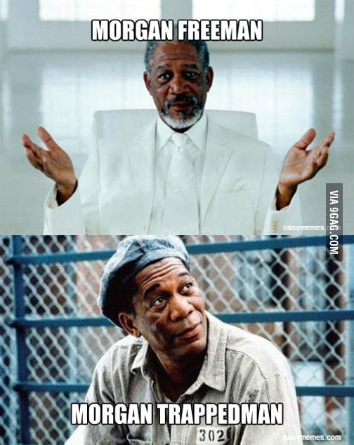 Morgan Trappedman - 9GAG