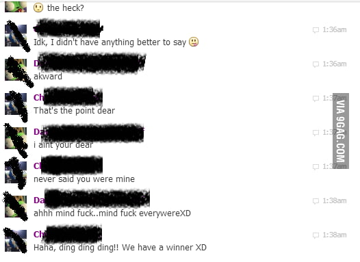 Mind F*ck about Dear - 9GAG