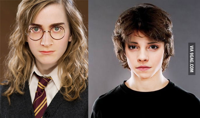 Harry Potter face swap - 9GAG