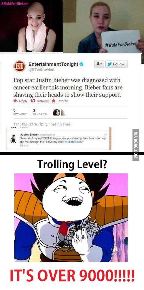 Trolling Level over 9000! - 9GAG