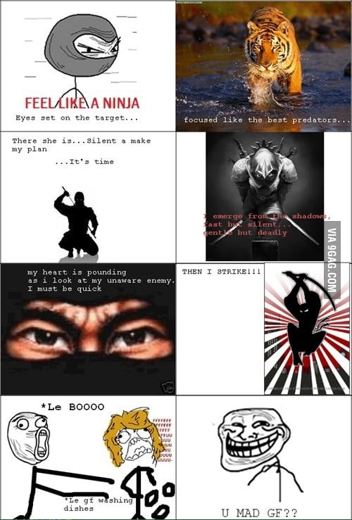 Feel like a ninja - 9GAG