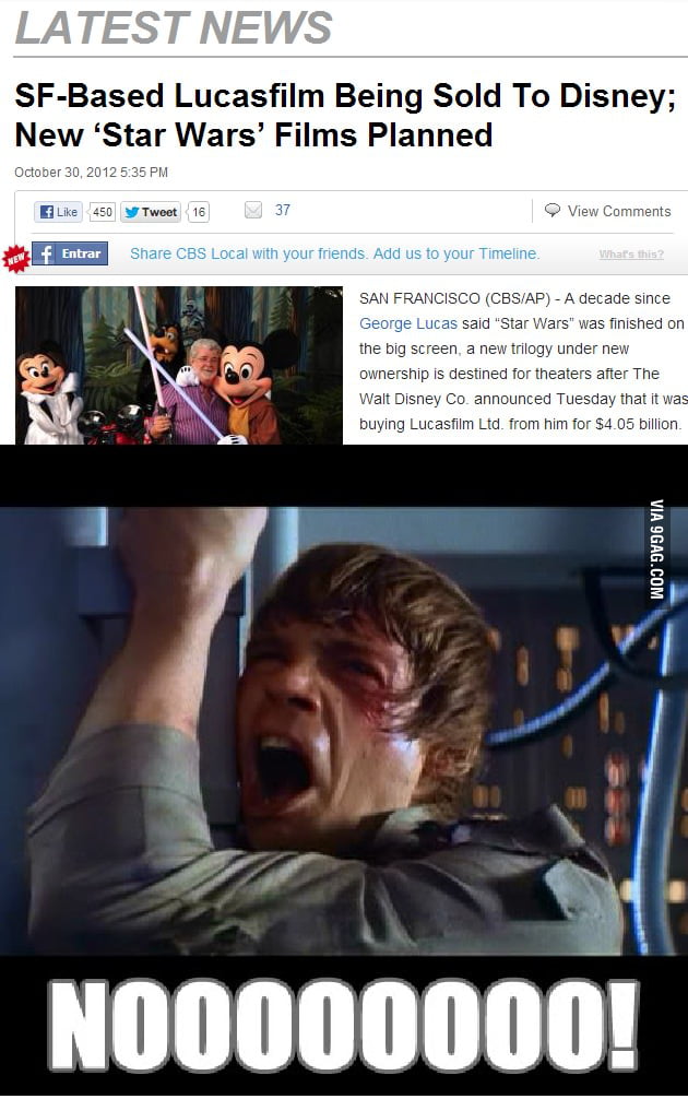 Star Wars fans nowadays - 9GAG