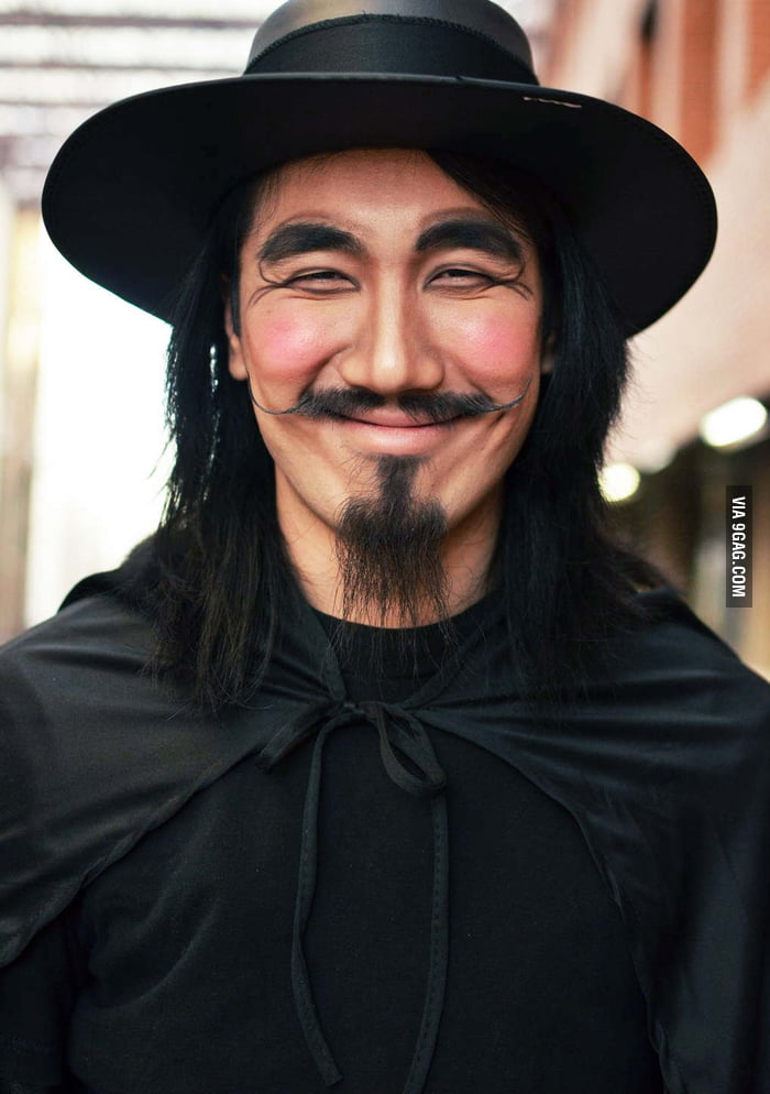 V for Vendetta, with no mask - 9GAG