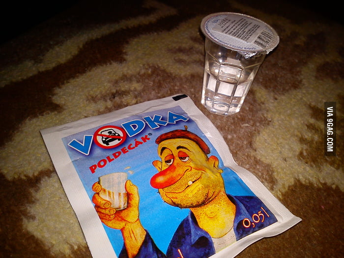 Just types of vodka in Slovakia - 9GAG