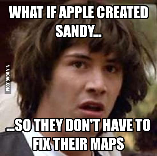 Apple and Sandy - 9GAG