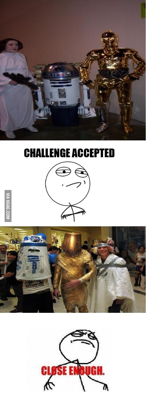 Star Wars Costume FAIL!! - 9GAG