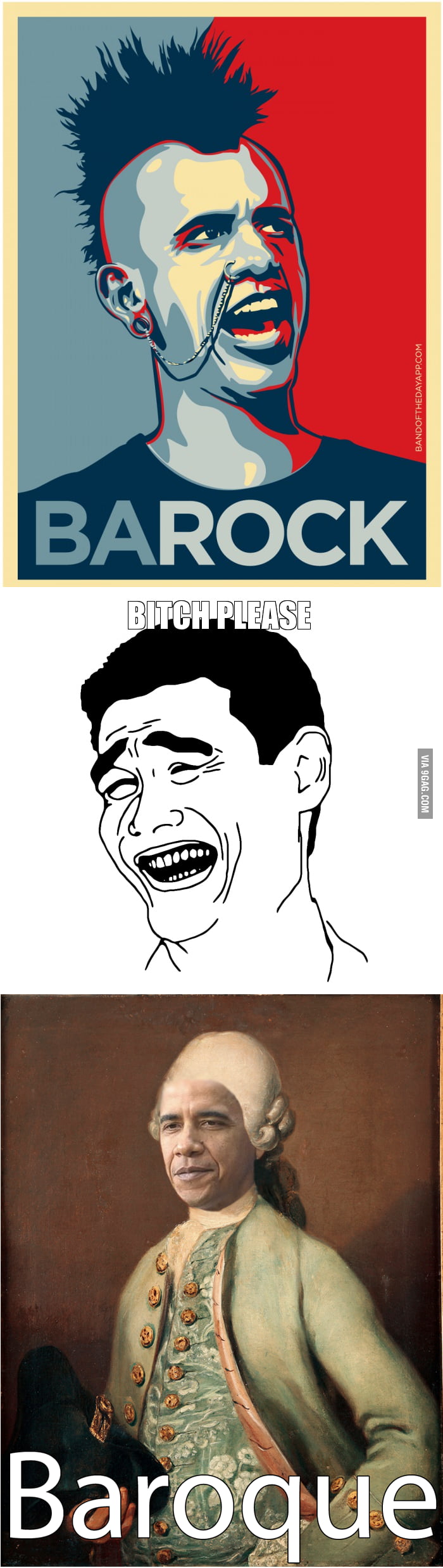 Baroque Obama - 9GAG