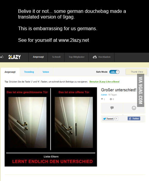 SINCERELY, A VERY FURIOUS GERMAN FELLA - 9GAG