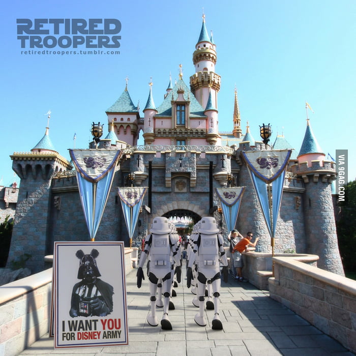DISNEY ARMY - 9GAG
