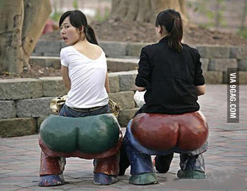 Plumber-butt chairs - 9GAG