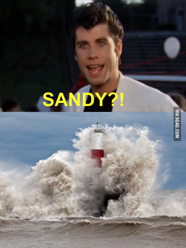 Sandy?! Kaboom! - 9GAG