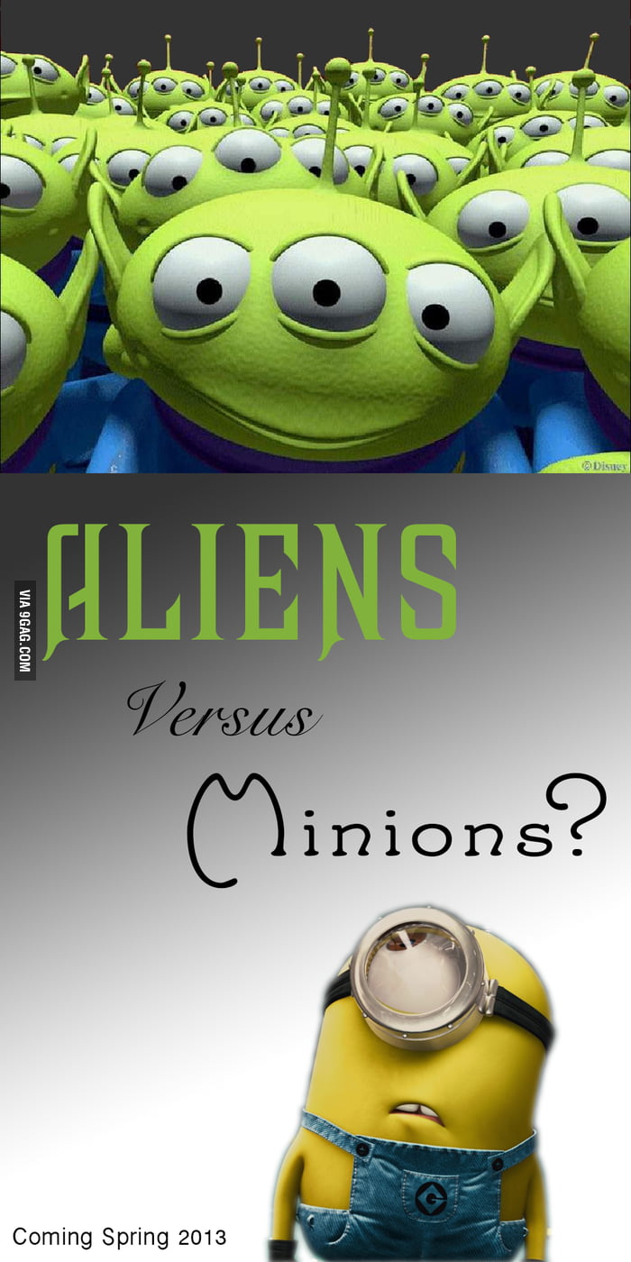 Toy Story Aliens Vs Minions at Cecil Messer blog