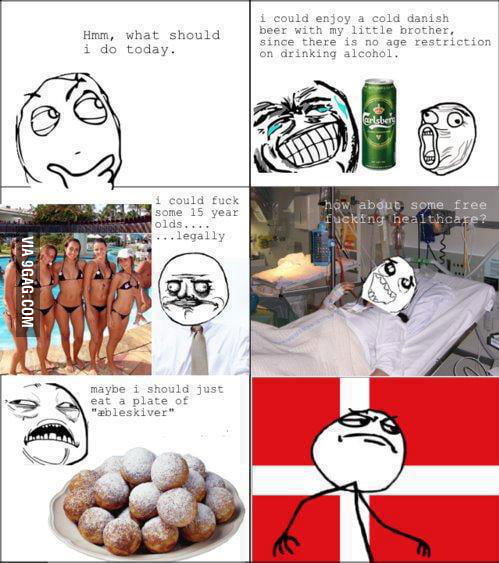 Meanwhile in Denmark - 9GAG